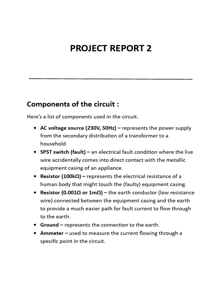 Es Report 2 | PDF | Electrical Network | Resistor