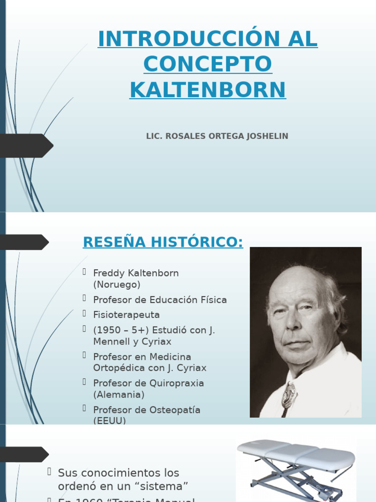 Terapia Manual Kaltenborn: Fundamentos y Técnicas | PDF | Articulación ...