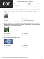 Plant Classification Worksheet | PDF | Plants | Leaf