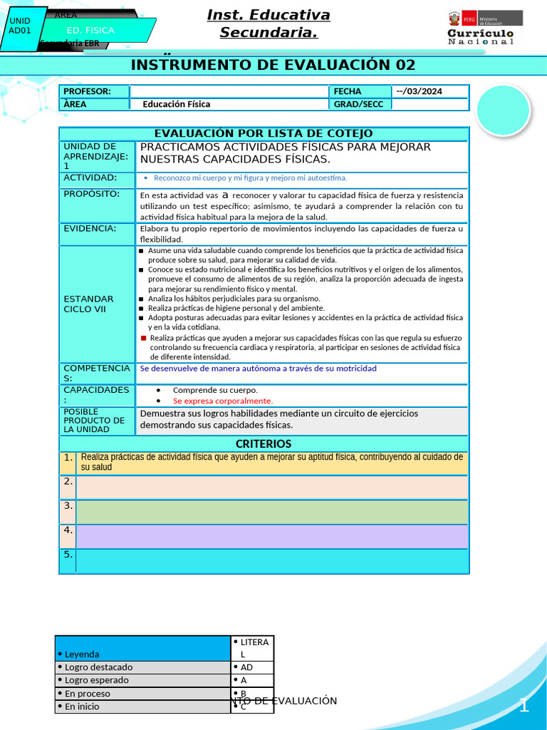 C-1º2º Lc Act 3 -Ef-u1 | PDF