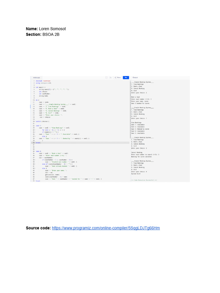 FINAL (Programming) | PDF