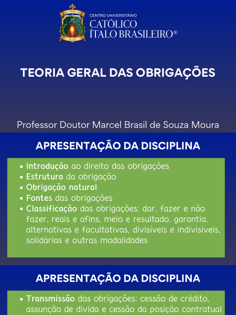 TG Obrig - Apresentação | PDF