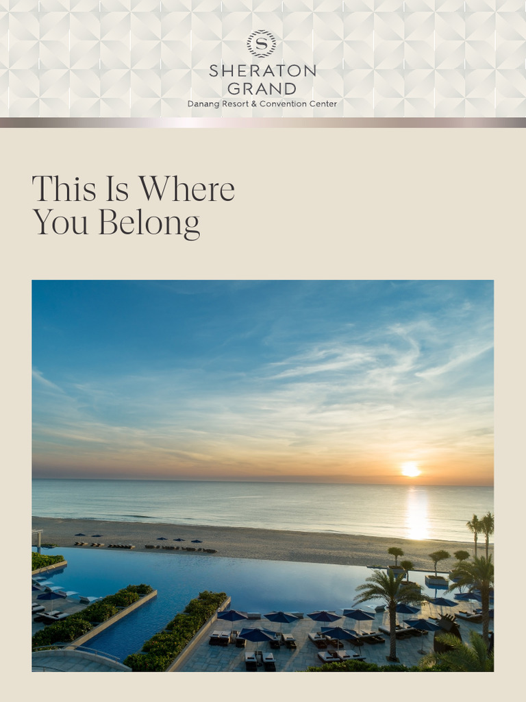 Sheraton Grand Danang Fact Sheet | PDF | Spa | Resort