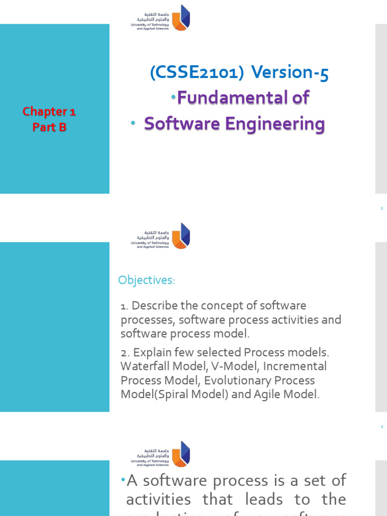 Chapter 2 - Fundamental of Software Engineering | PDF | Software Development Process | Agile ...