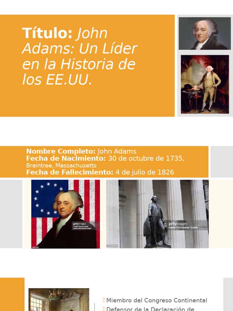 Xander Almendarez, John Adams | PDF