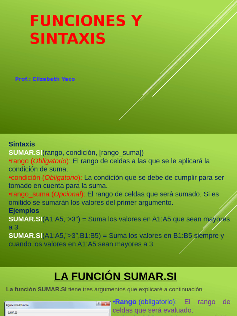 Funciones Sumar - Si | PDF | Pi | Decimal