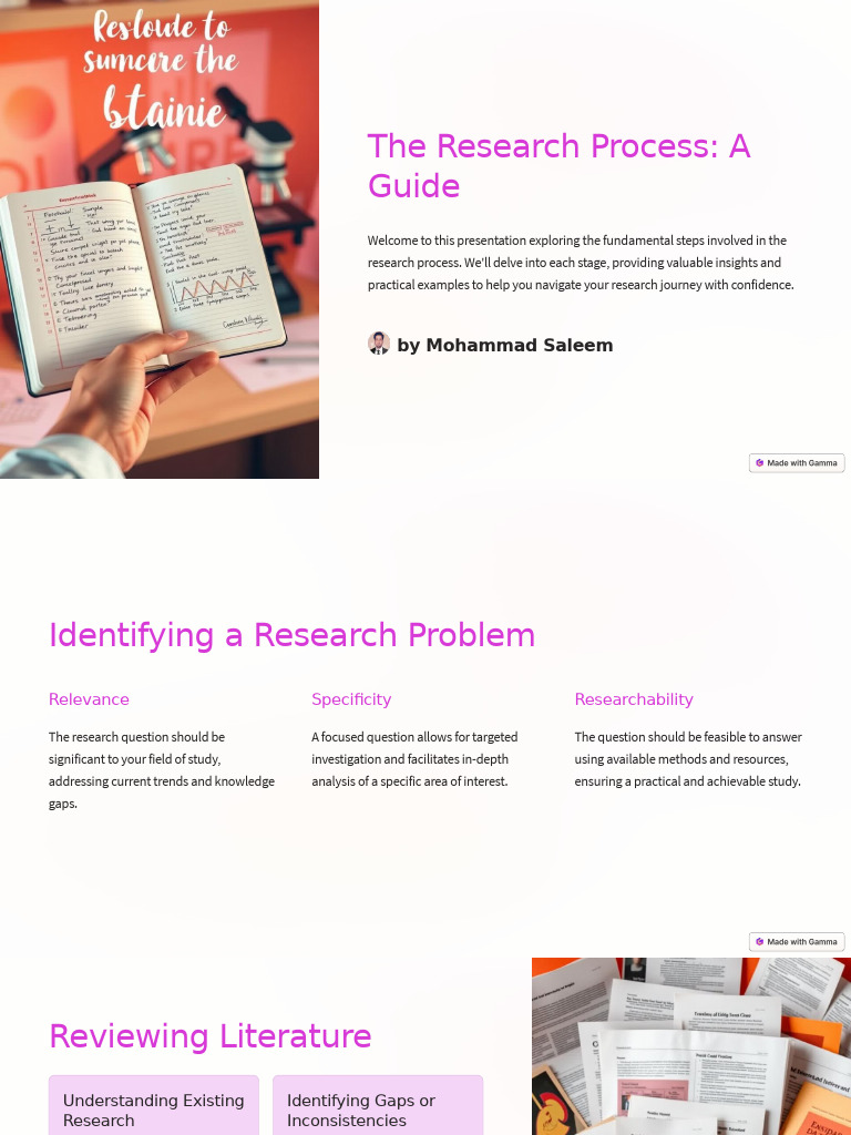 Unit 3 Research Process | PDF | Hypothesis | Statistics