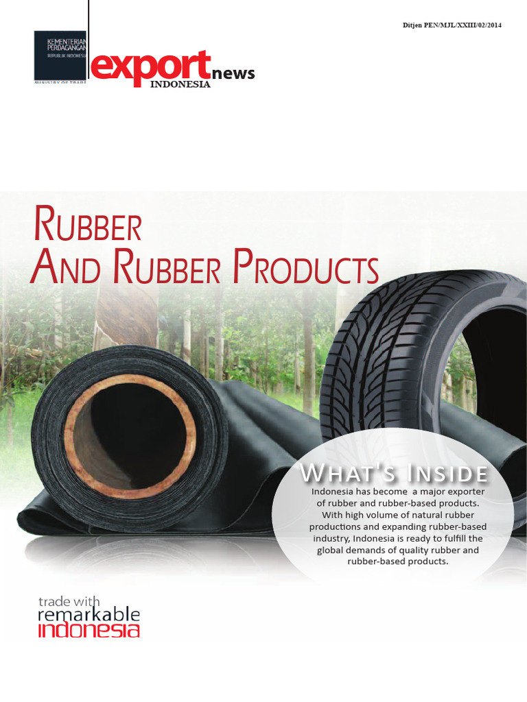 INDONESIA - Rubber Exxprt Product | PDF | Natural Rubber | Indonesia