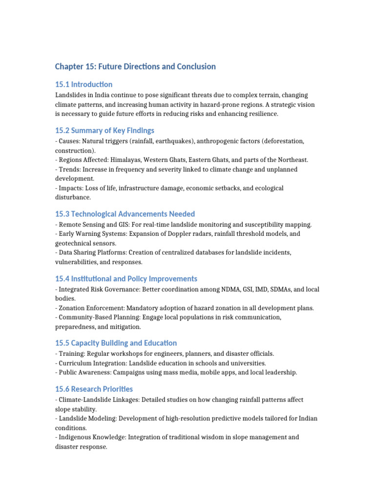 Landslide Thesis Chapter15 | PDF