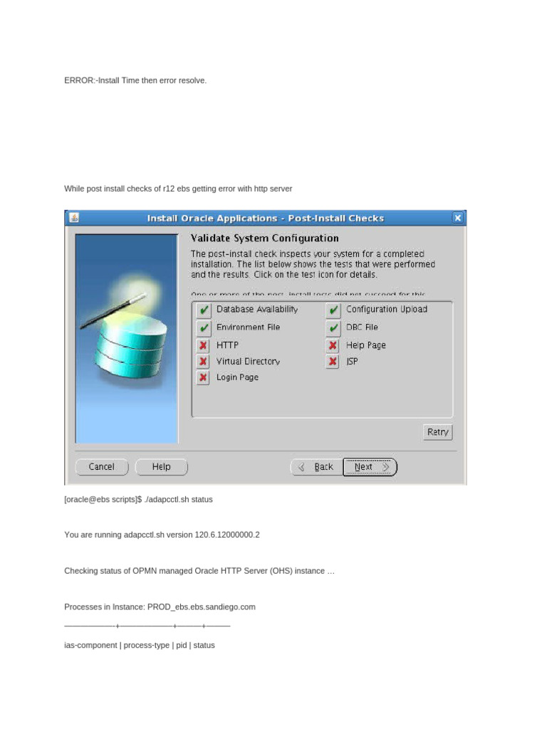 ERRORInstall Time Error | PDF