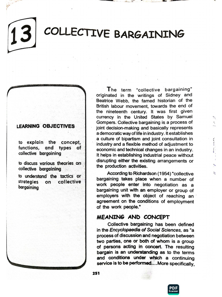 Collective Bargaining | PDF