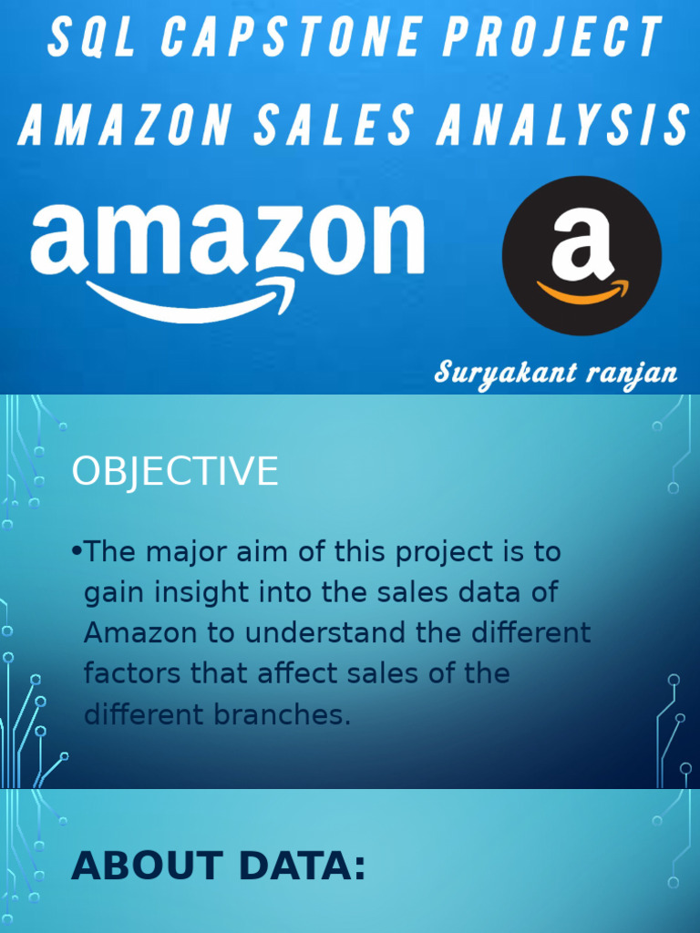 Amazon Sales Analysis | PDF | Value Added Tax | Business