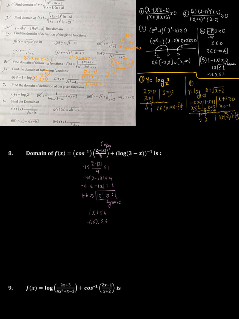 Relation & Function - L-10 (Class Notes) - Properties of GIF | PDF