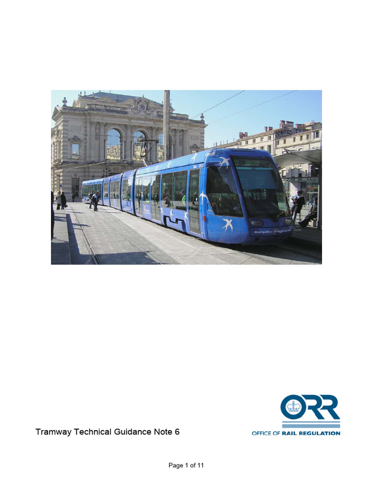 Tram Design Guidance for RSP2 Compliance | PDF | Rail Transport | Tram