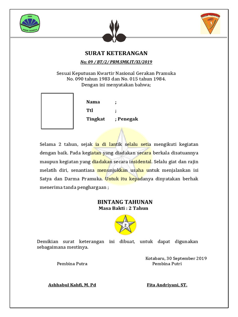 #3id Bintang Tahunan & TKK | PDF