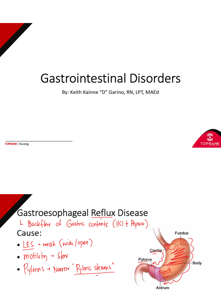 Annotated Git-Gut Handouts | PDF | Chronic Kidney Disease | Digestive ...