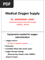 Medical Oxygen Flow Chart | PDF | Technology & Engineering