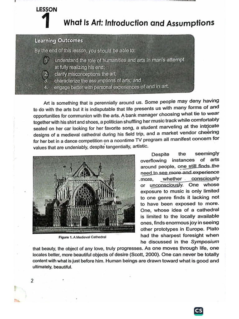 Lesson-1-Art Appreciation | PDF