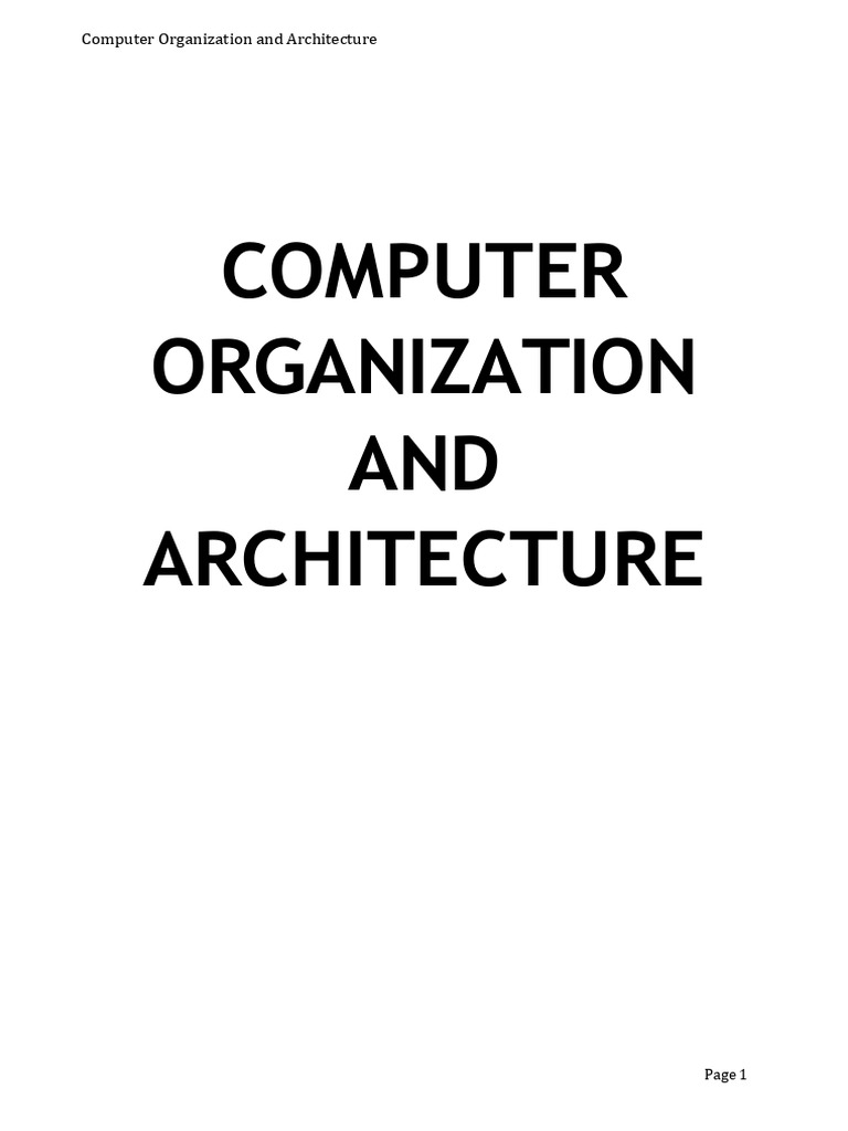 CO&A | PDF | Central Processing Unit | Computer Data Storage