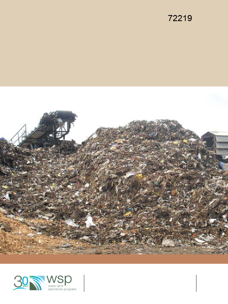 Secured Landfills The Bucket at The End of The Solid Waste Management ...
