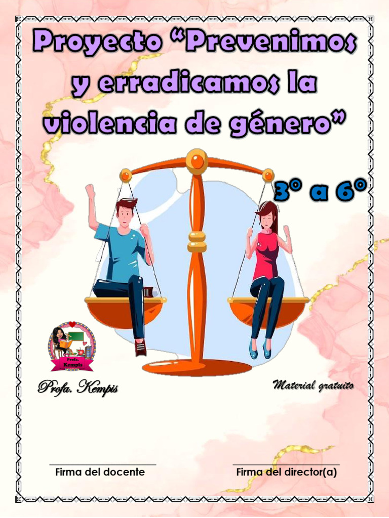 Proyecto de Prevención de Violencia de Género | PDF | Igualdad de ...
