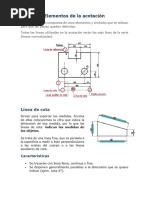 La Acotación en El Dibujo Técnico Un Estudio Detallado de Las Líneas de Cota | PDF | Dibujo ...