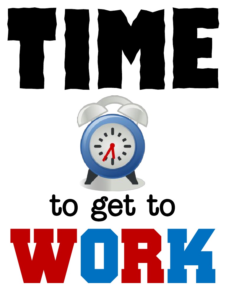 Time To Get To Work | PDF