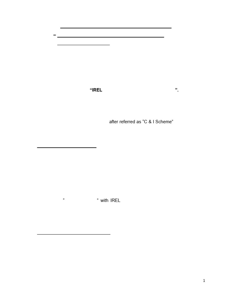 IREL Connect & Inspire Internship Scheme For IREL Website | PDF | Human ...