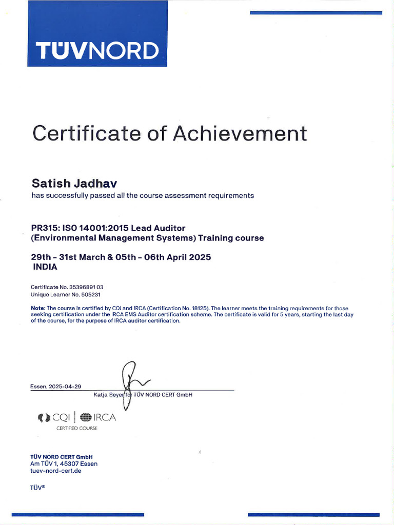 EMS 29Mar06April25 Satis - 20250502120615 | PDF