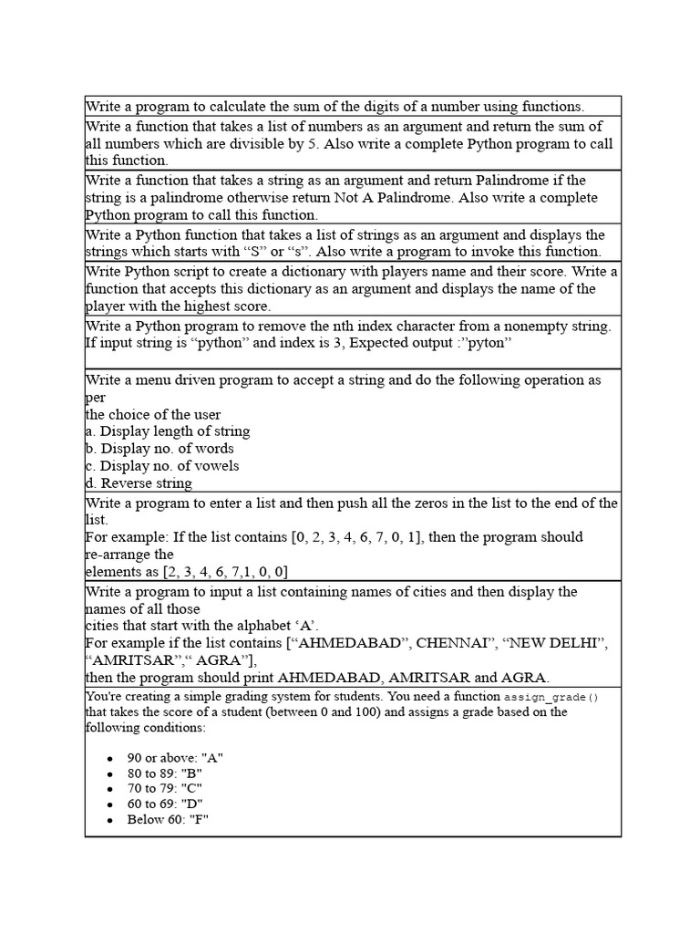 Practicalfile XI 24 | PDF
