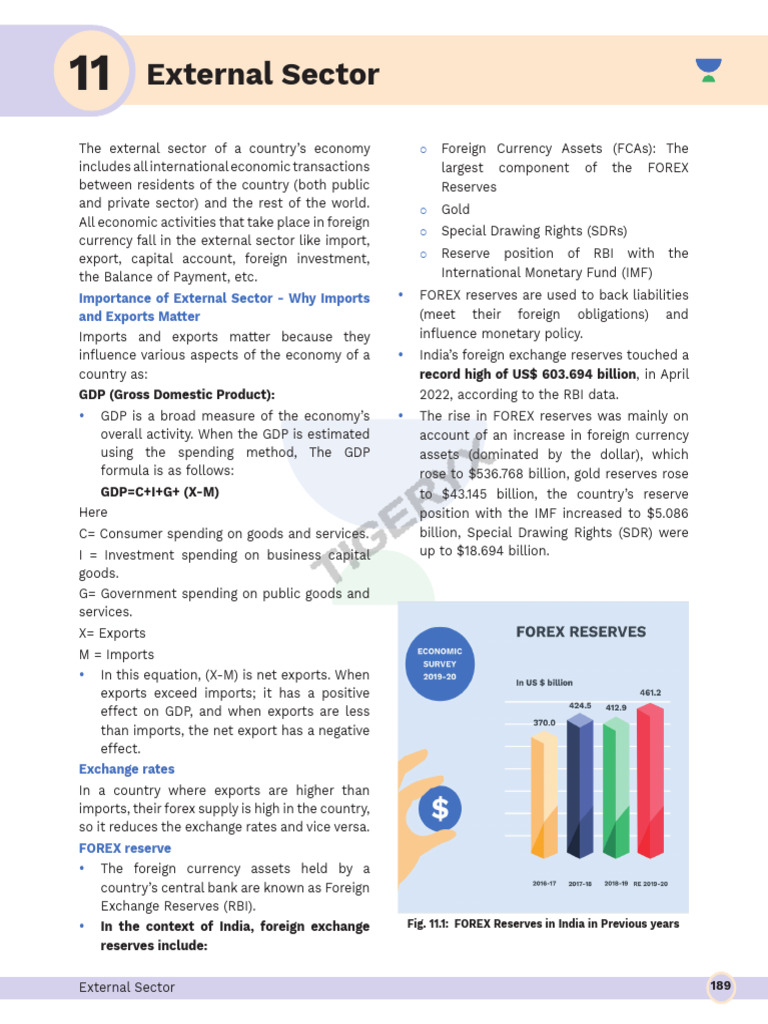 Understanding the External Sector Economy | PDF | Exchange Rate ...