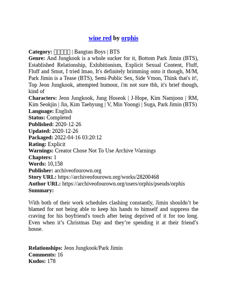 Wine Red Orphis 28200468 | PDF