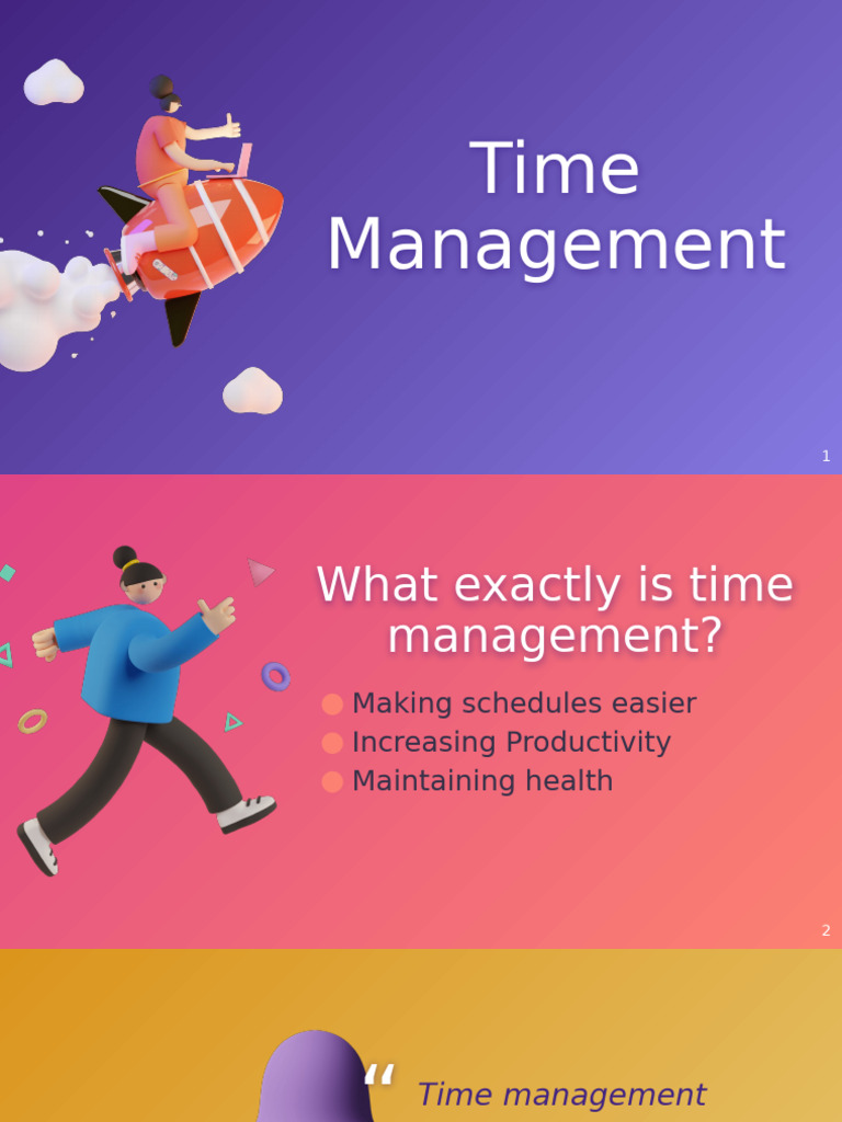PD - Time Management | PDF
