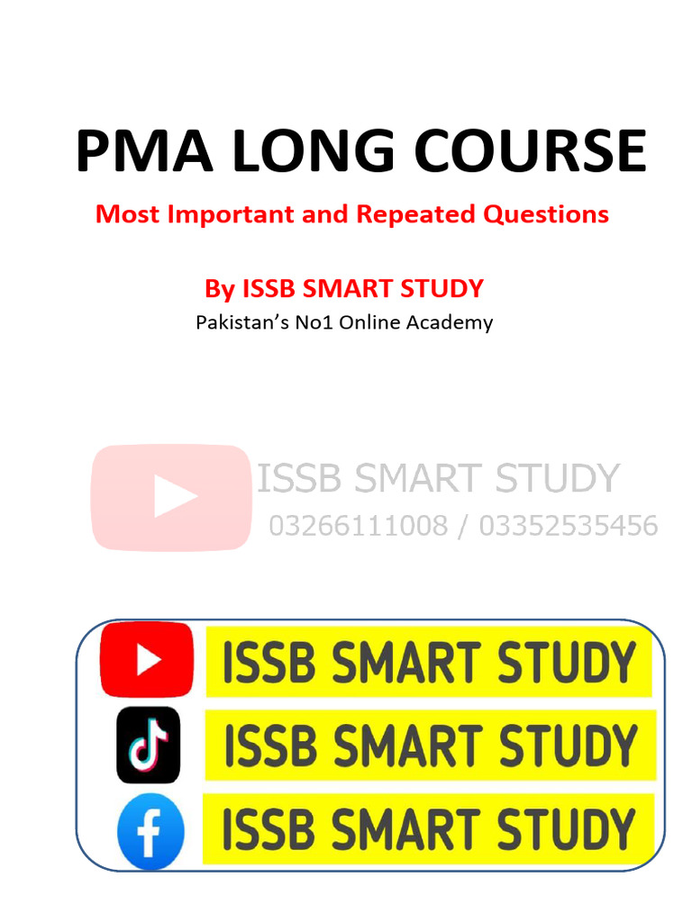Pma GK Notes by Issb Smart Study | PDF | Muhammad | Hajj