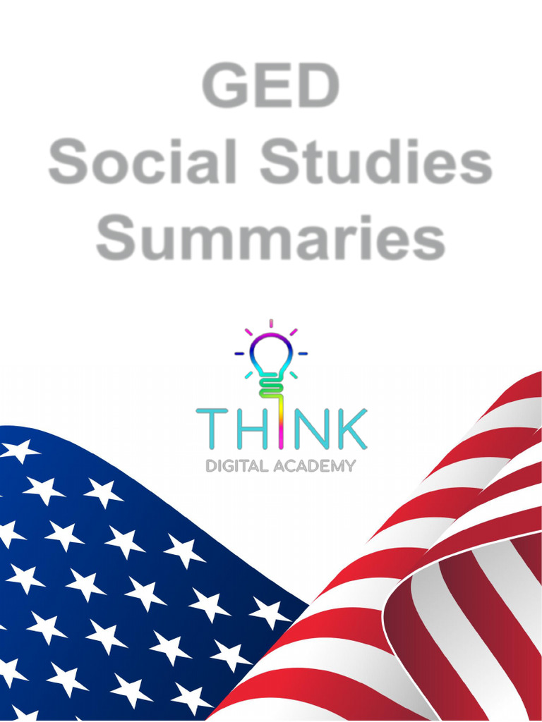 Ged Summary Social Studies | PDF | Presidents Of The United States ...