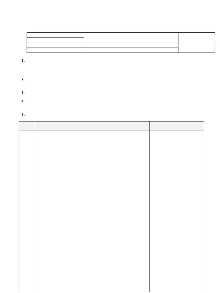 SOP Staff Admin | PDF