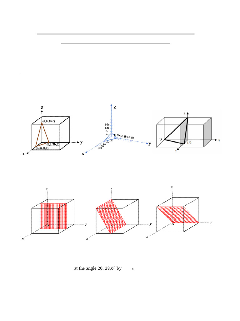 Q2 - Tutorial - Solid State Chemistry | PDF