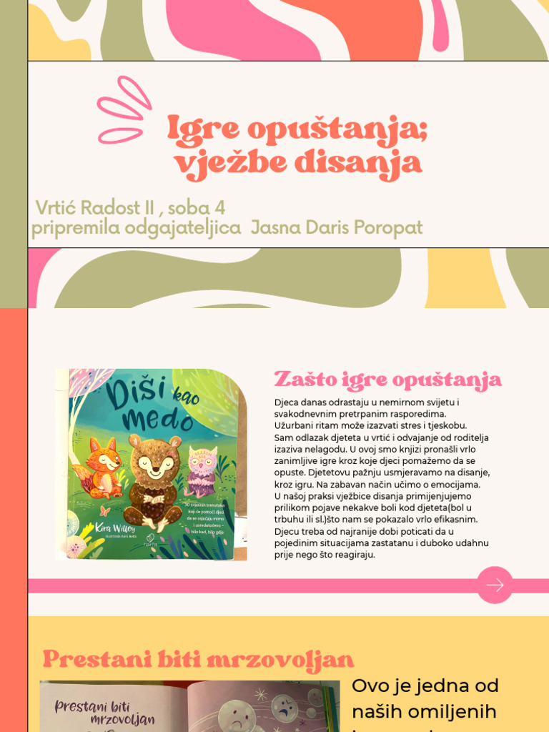 Igre Opustanja Vjezbe Disanja | PDF