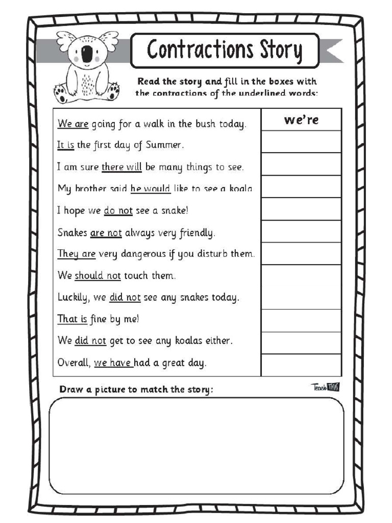 Contractions BME Snake | PDF