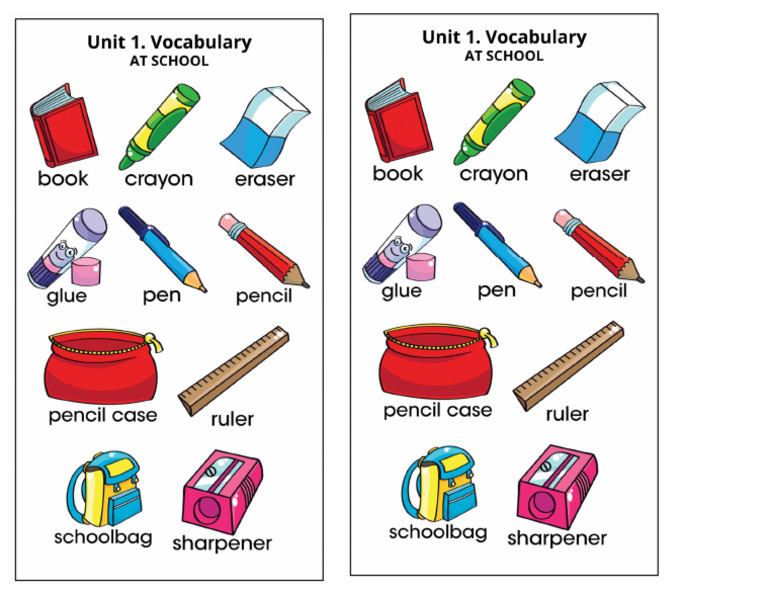Unit 1 Vocabulary | PDF