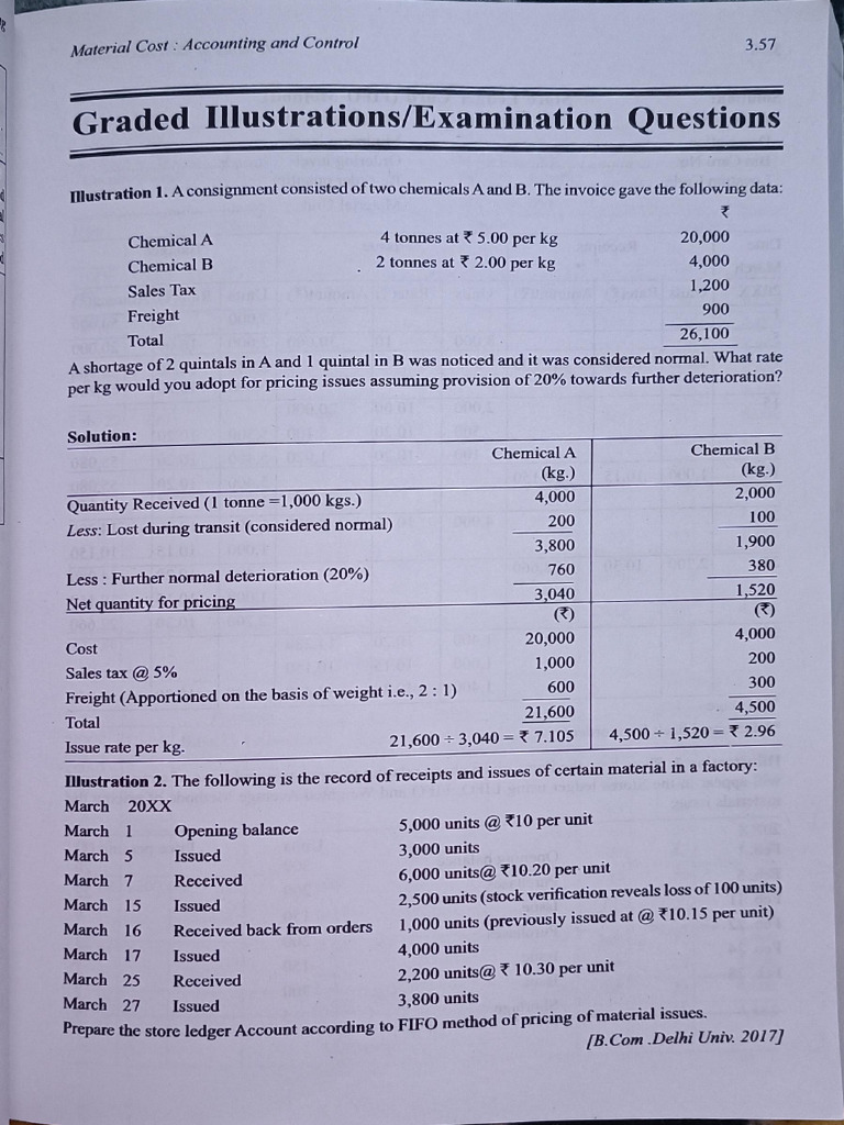 Chapter 2 Material Control Questions | PDF