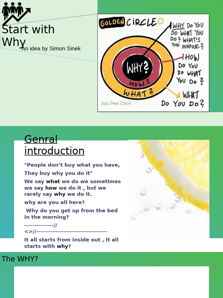 Why Simon Sinek | PDF