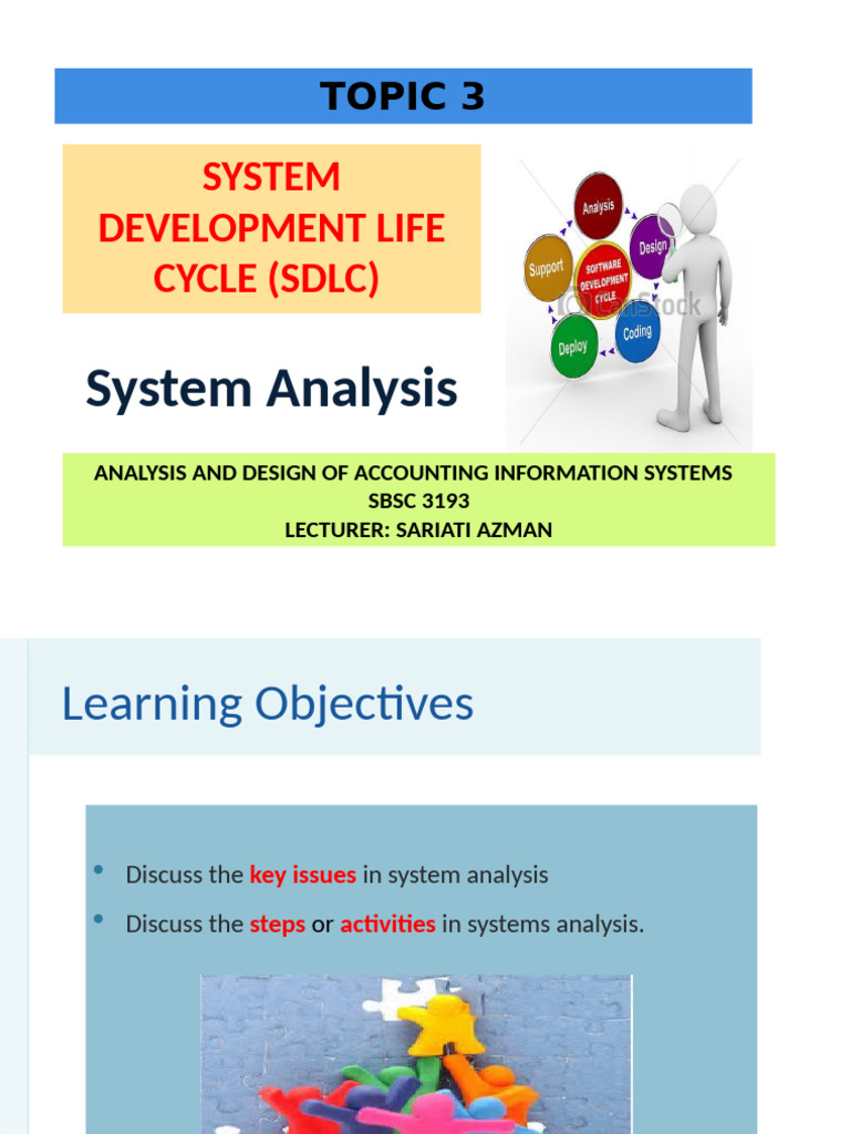 Sbsc3193 2025 Slides 3 - System Analysis | PDF | Feasibility Study | Data