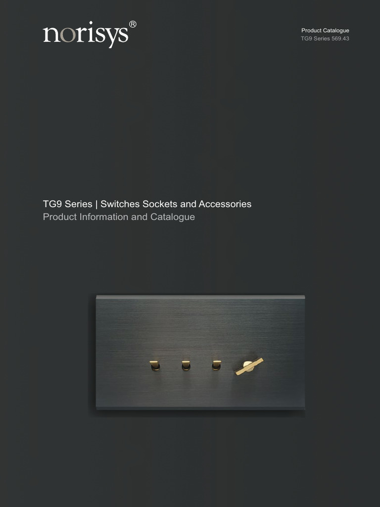 Norisys TG9 Series E Catalogue 2025 | PDF