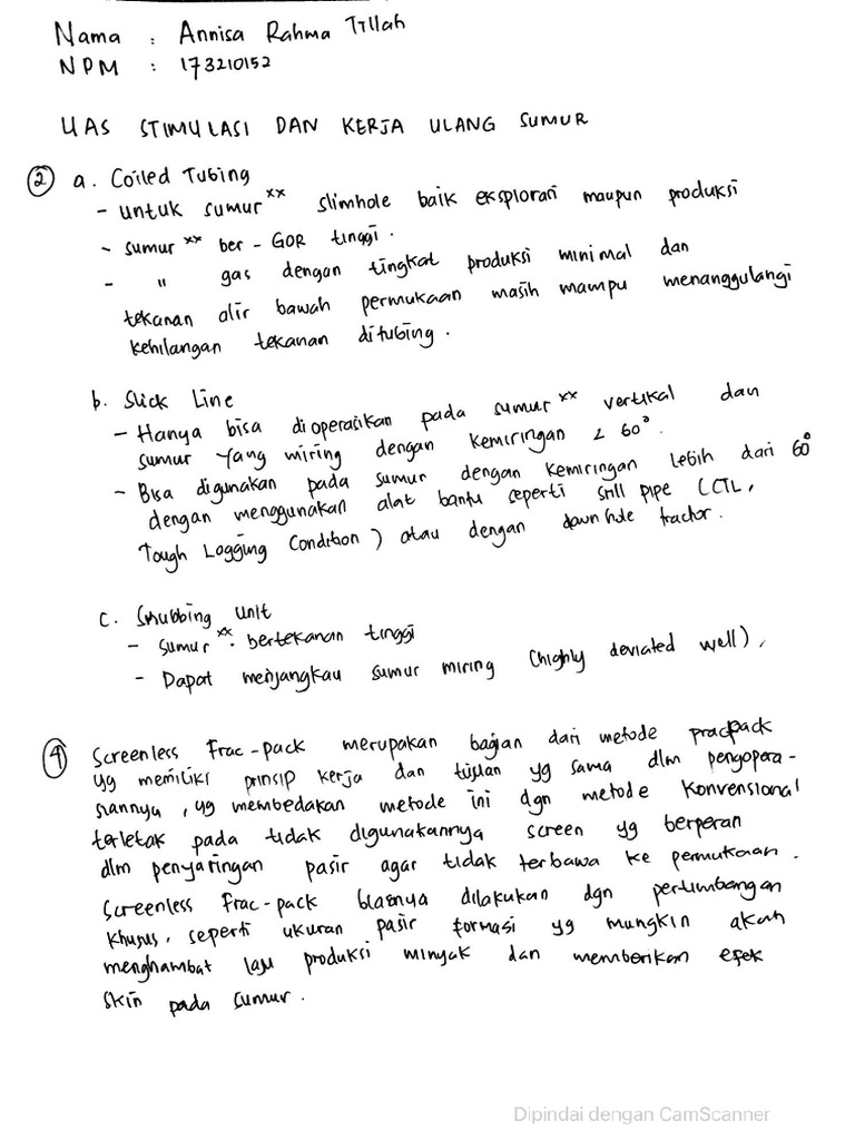 UAS Annisa Rahma Tillah | PDF