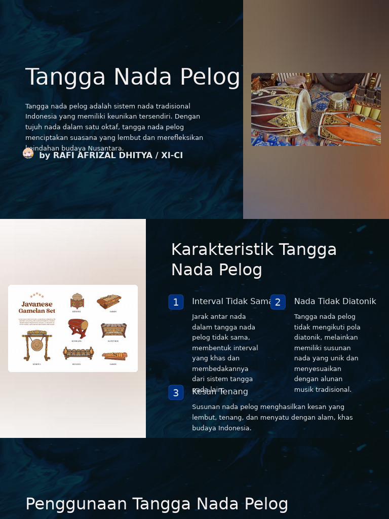 Tangga Nada Pelog | PDF