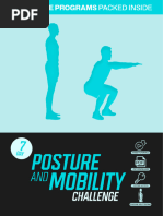MBD Total Posture & Spinal Mobility | PDF | Flexibility (Anatomy) | Anatomical Terms Of Motion