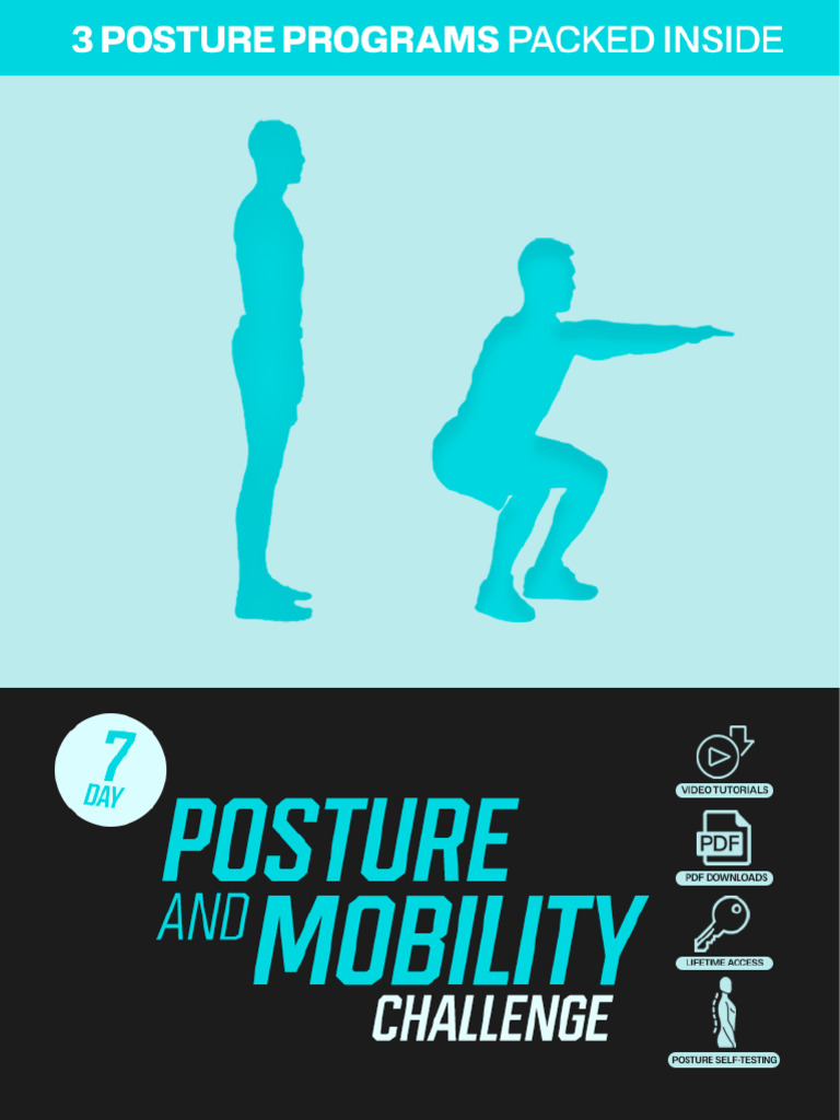 7-Day Posture & Mobility Challenge Guide | PDF | Pelvis | Thorax