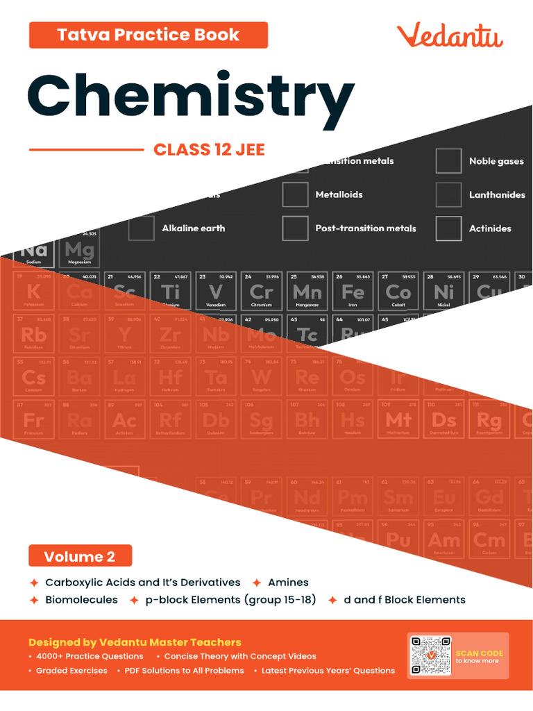 Vedantu Tatva Practice Sheets For Chemistry 12 | PDF | Ester | Carboxylic Acid