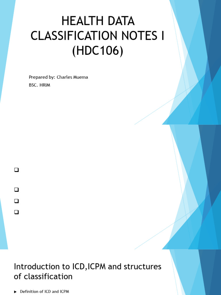 Health Data Classification I | PDF | Medical Diagnosis | Health Care